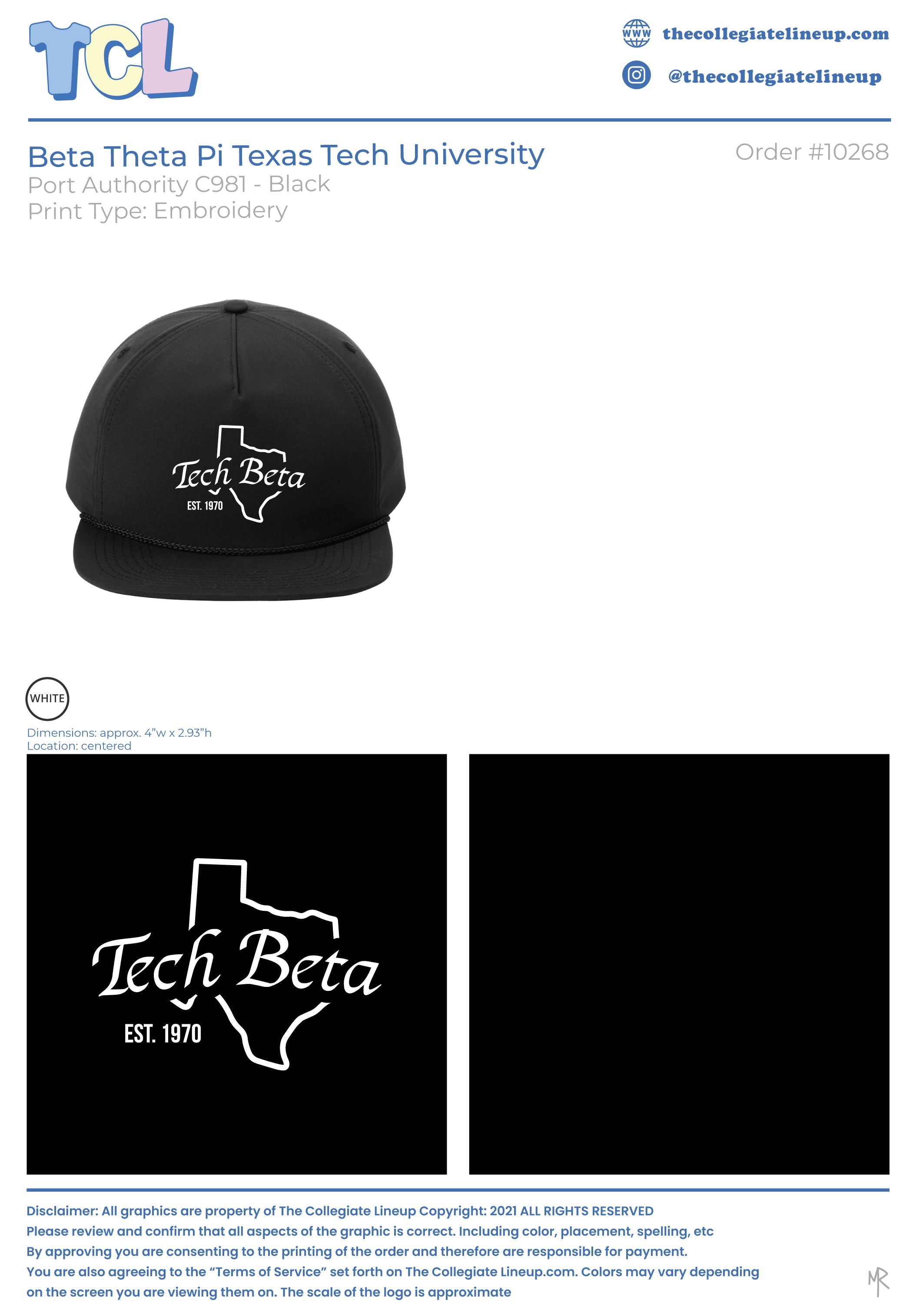 Beta Theta Pi Texas Tech University #10268 – The Collegiate Lineup