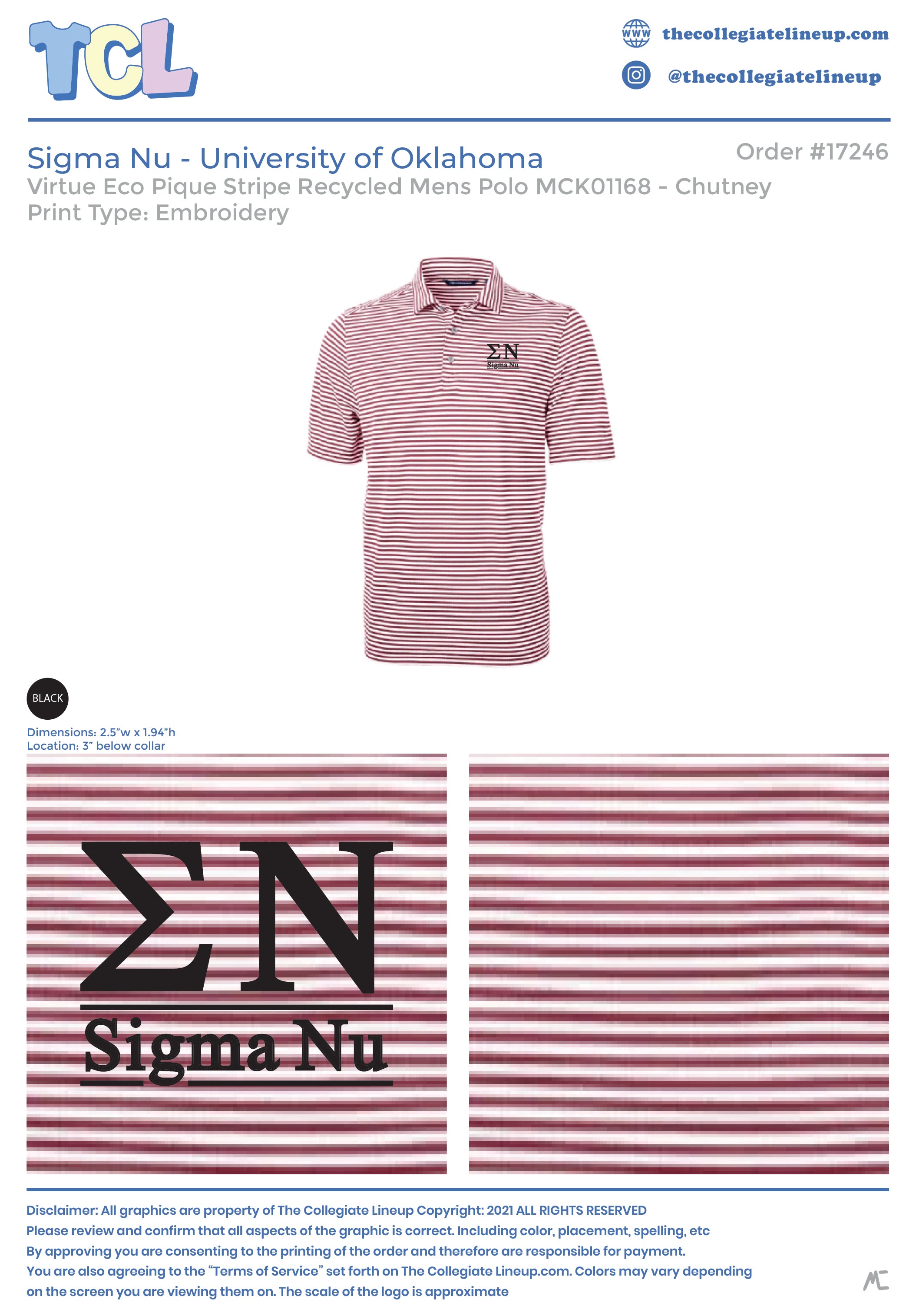 Sigma Nu University of Oklahoma #17246 – The Collegiate Lineup