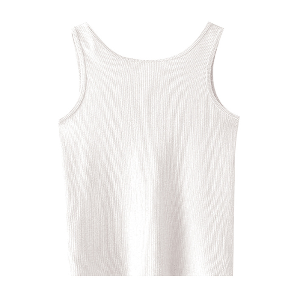 Ribbed Scoop Neck Tank with Bow – The Collegiate Lineup