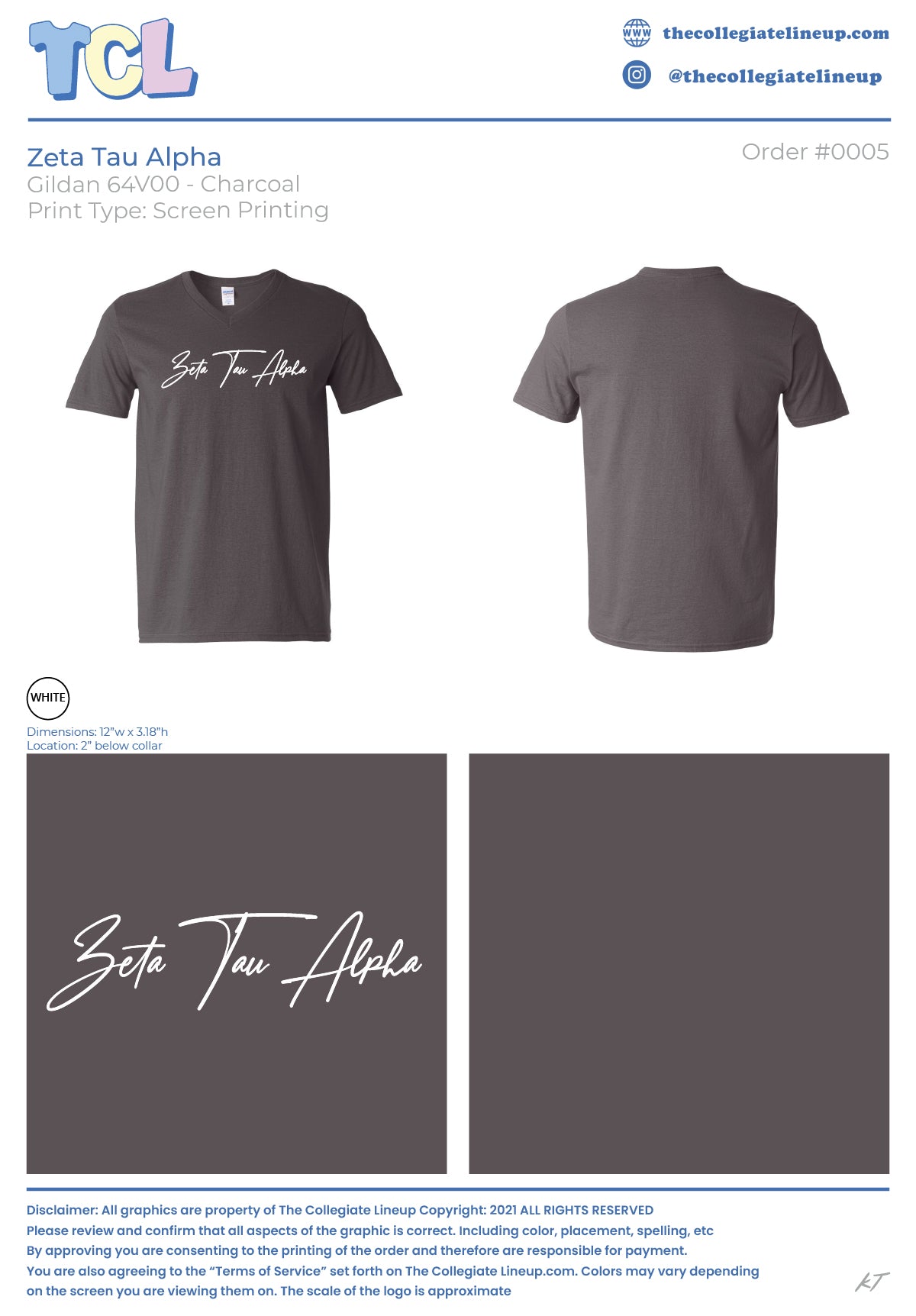 Zeta Glass Factory V Neck – The Collegiate Lineup