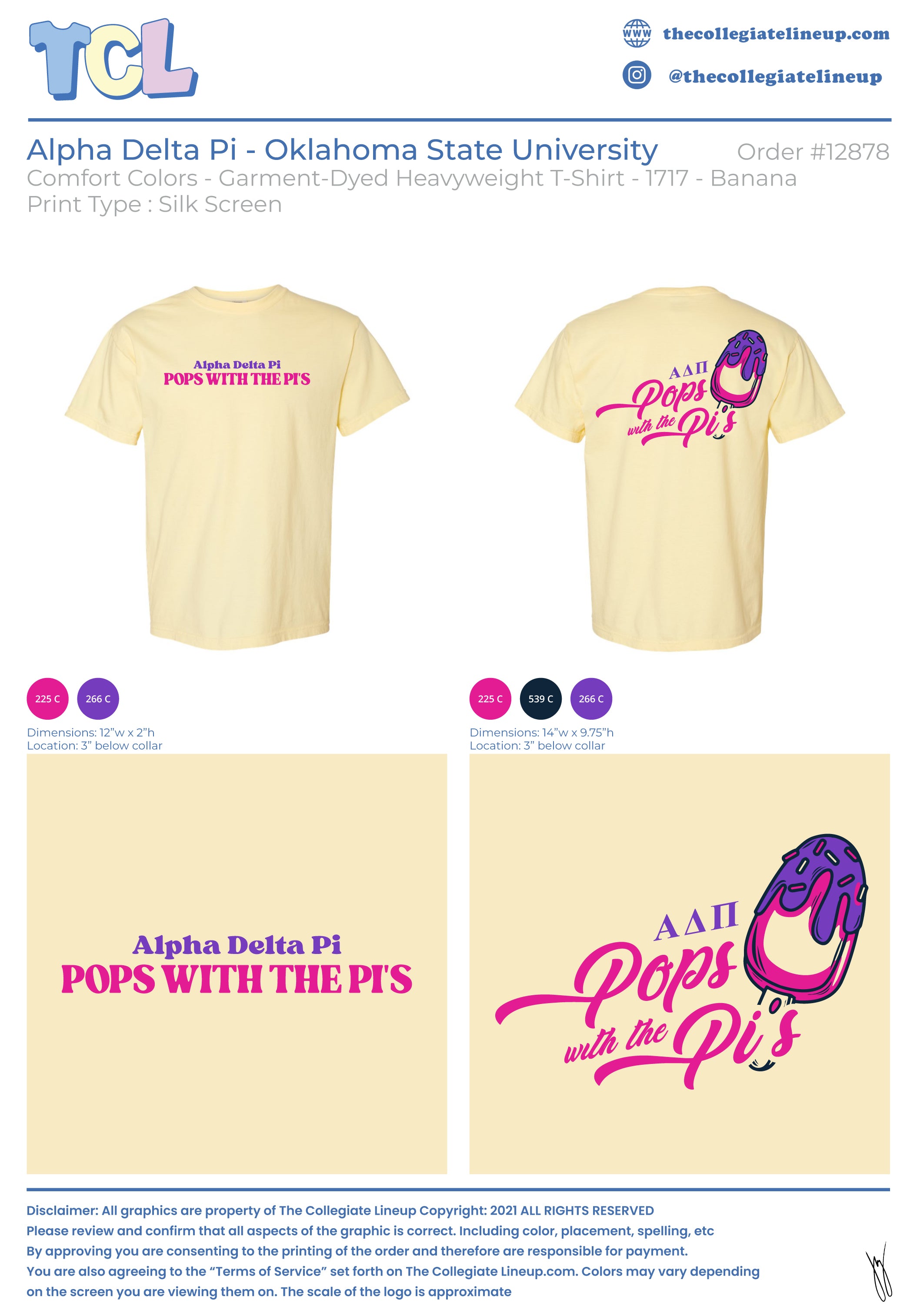 Alpha Delta Pi Oklahoma State University #12878 – The Collegiate Lineup