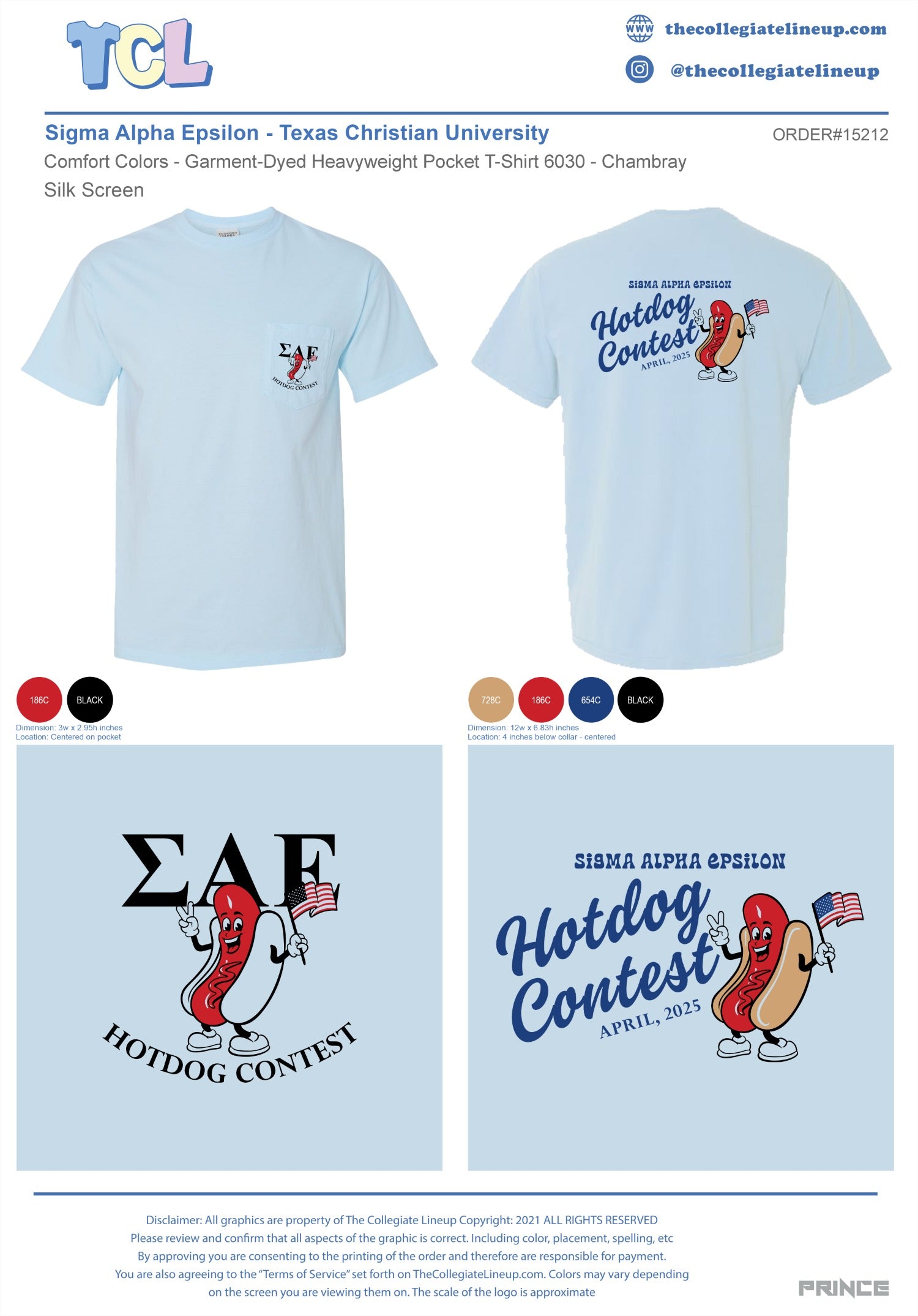 Sigma Alpha Epsilon Texas Christian University #15212 Individual Shipp ...