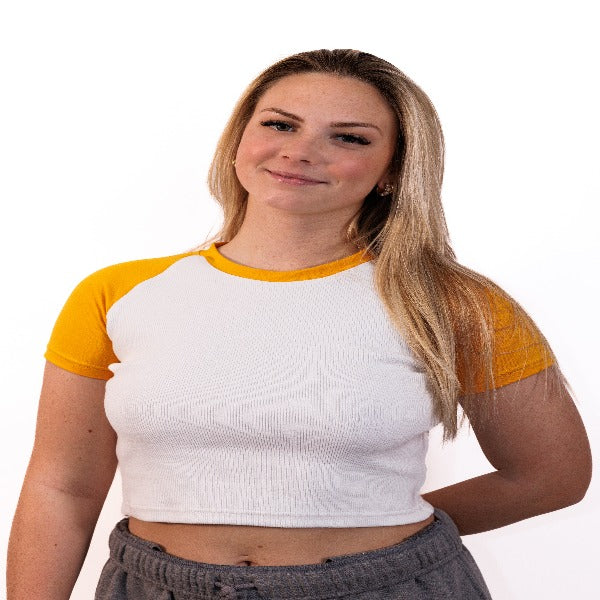 Custom Baseball Crop Top