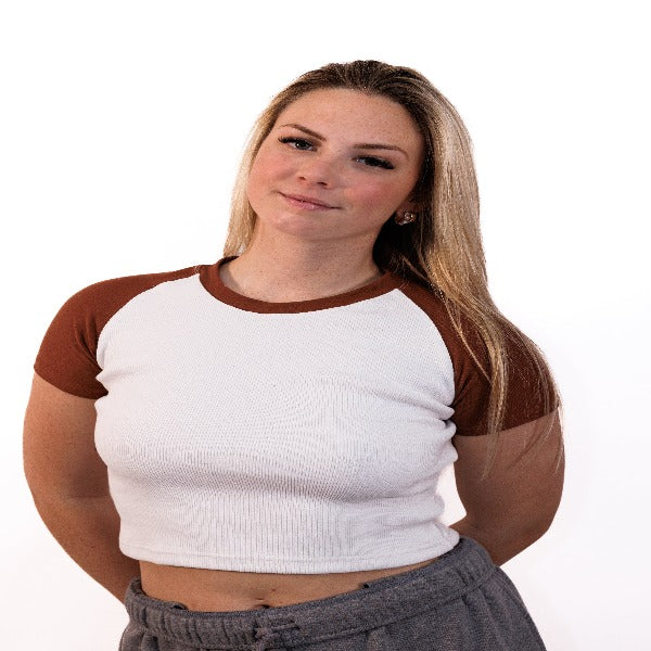 Custom Baseball Crop Top